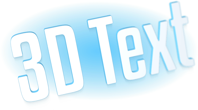 Download 3d Text Rendering - 3d Text Art - Full Size PNG Image - PNGkit