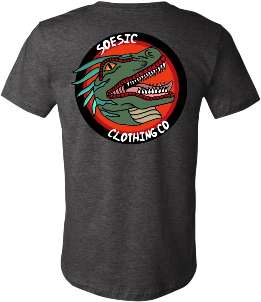 Download 90s Raptor Tee Front/back Logo - T-shirt - Full Size PNG Image ...