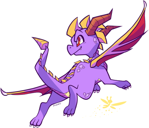 Download Art Spyro Spyro The Dragon Art - Transparent Spyro - Full Size PNG Image - PNGkit