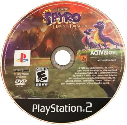 Download The Legend Of Spyro - Legend Of Spyro Dawn Of The Dragon Disc ...