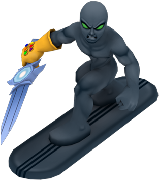 Download Dark Surfer Full Body - Super Hero Squad Online Silver Surfer ...