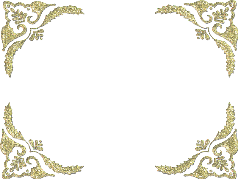 Download Transparent Lace Corner Png For Kids - Frame Corner Gold Png ...