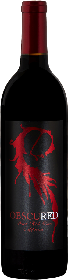 Download Obscured Red Blend - Glass Bottle - Full Size PNG Image - PNGkit