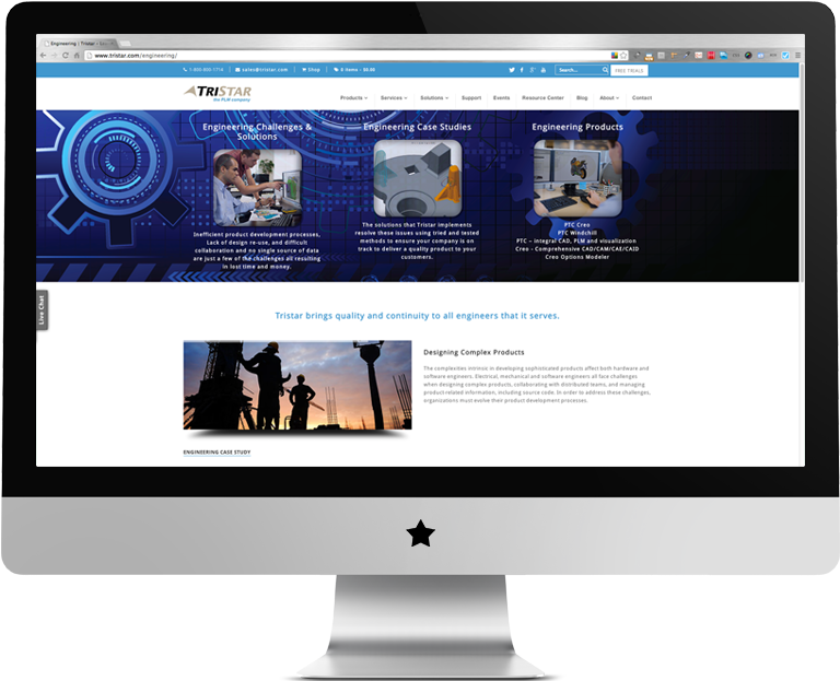 Download Tristar Imac Mockup - Erp For Computer Service - Full Size PNG ...