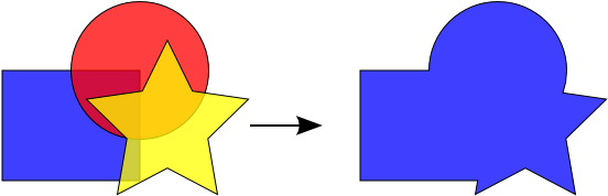 Download The Path Union Operation - Inkscape Union - Full Size PNG ...