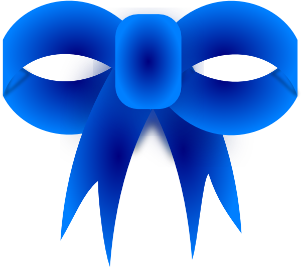 Download Blue Ribbon Bow Svg Clip Arts 600 X 542 Px - Full Size PNG ...