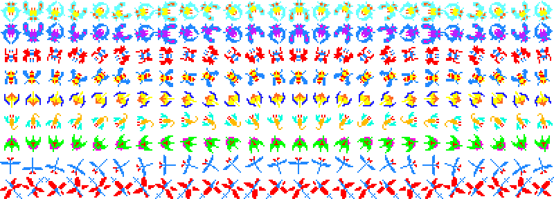 Download Transparent Galagas - Galaga Sprites Png - PNGkit