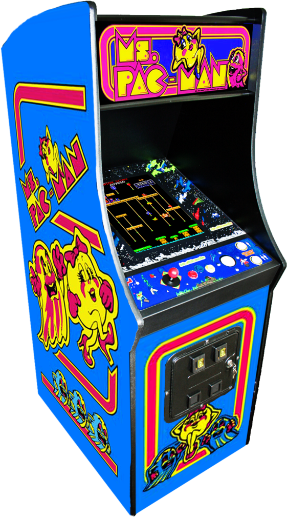 Download Multigame Ms Pacman Galaga Pac Man 60 Classic 80's - Stand Up ...