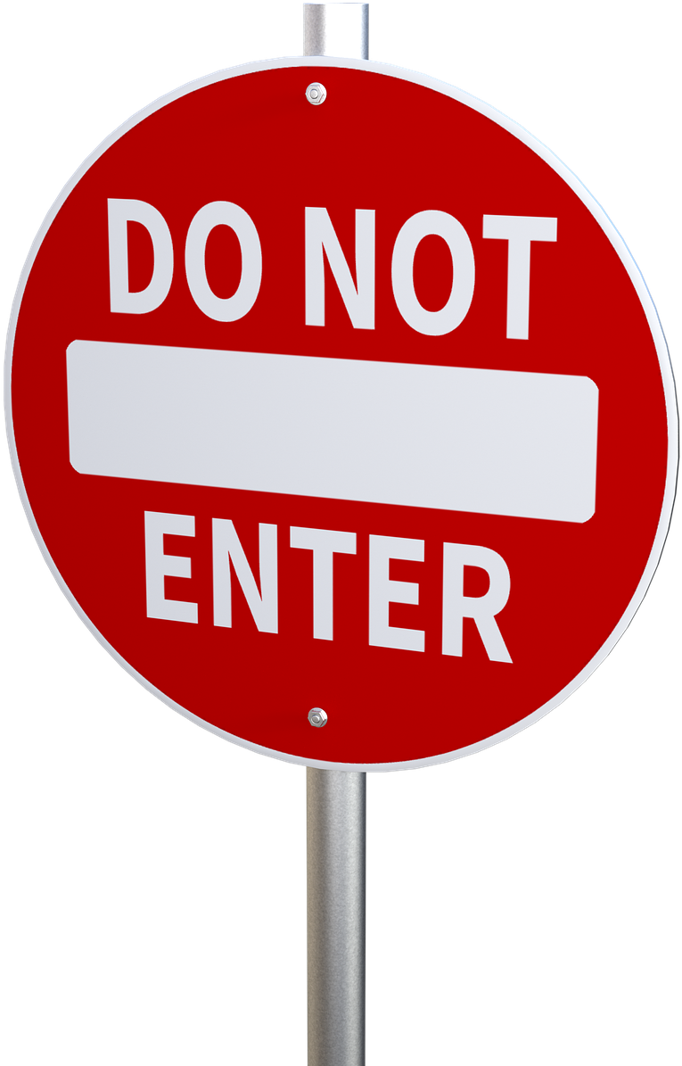 Download No Entry, Traffic Restriction, Prohibited, Roadsign - Do Not ...