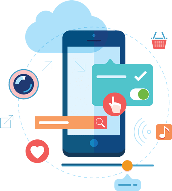 Download Mobile App Development Vector - Mobile App Vector Png - Full ...