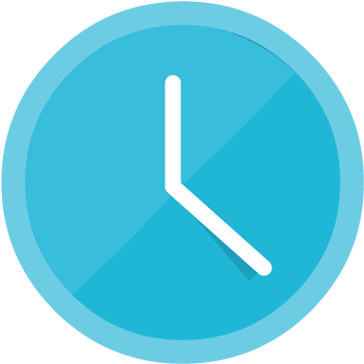Download Reloj - Clock Blue Icon Png - Full Size PNG Image - PNGkit