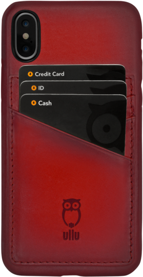 Download Ullu Wally Case In Hand-colored Leather Iphone X/xs, - Iphone ...