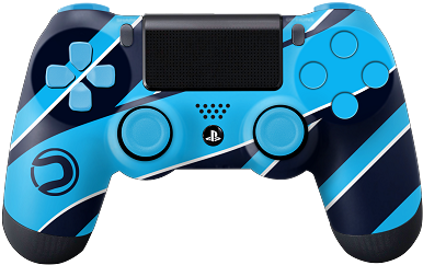 Download Ps4 Pro Controller Blue - Full Size PNG Image - PNGkit
