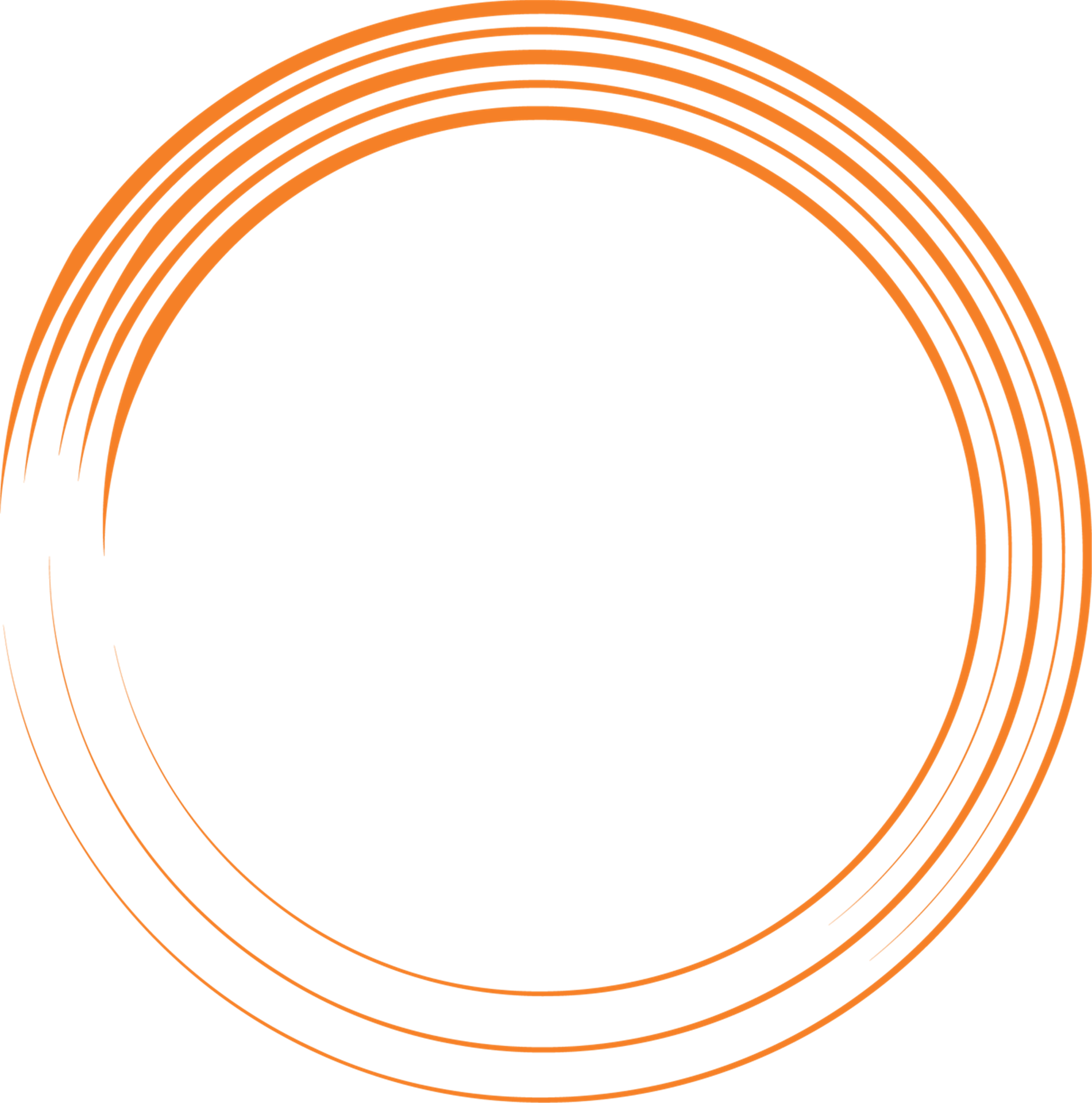 Download Orange Circles On White Background - Circle Paint Brush - Full ...