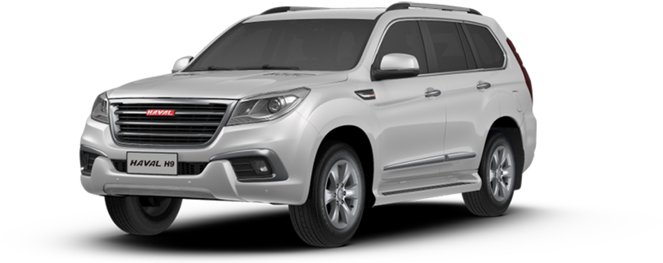 Download Haval H9 - Haval H9 White 2018 - Full Size PNG Image - PNGkit