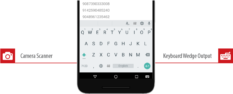 Download Teclado Escáner De Código De Barras/nfc Para Android - Android ...