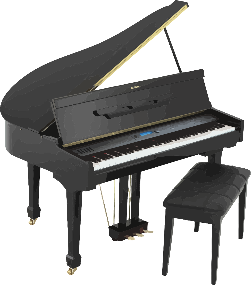 Download Cartoon Piano Decorative Elements - Piano Instrument - Full ...