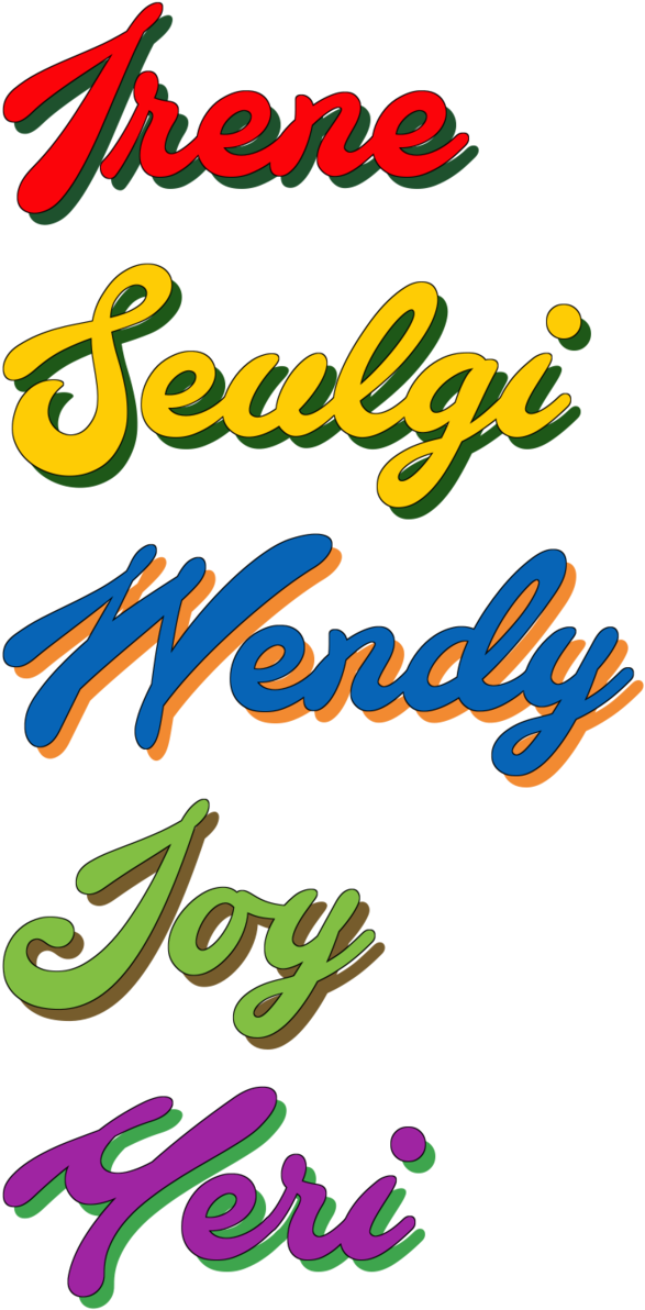 Download Red Velvet Logo Png - Full Size PNG Image - PNGkit