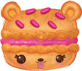 Download Creme Filled Num Mango Macaron - Num Noms Creme Filled - Full ...