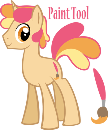 Download Cute Pink Bunny Png - Mlp Ocs Ms Paint - Full Size PNG Image ...