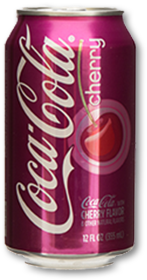 Download Coca Cola Coke With Cherry Flavor - Cherry Coke - 12 Fl Oz Can ...