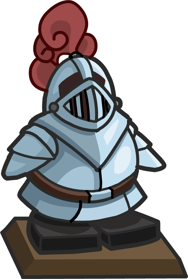 Download Frozen Fever Party Anna's Room Knight Statue - Club Penguin ...