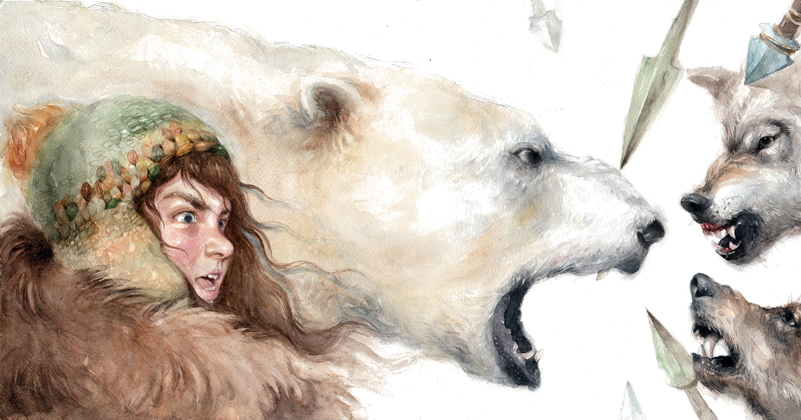 Download Lyra Iorek Art - Full Size PNG Image - PNGkit