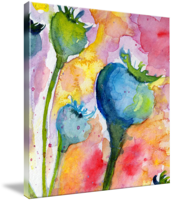 Download Go To Image - Deny Designs Poppy Pods Outdoor Throw Pillow ...