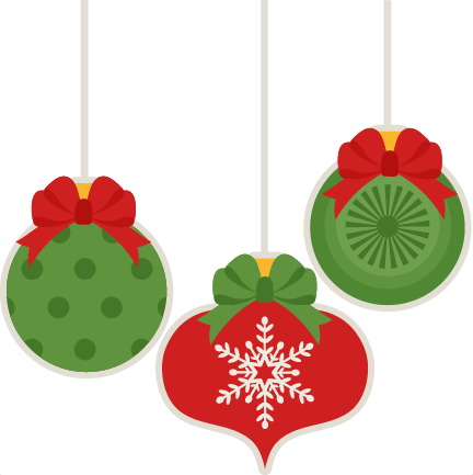 Download Christmas Ornament Set Scrapbook Cut File Cute Clipart ...