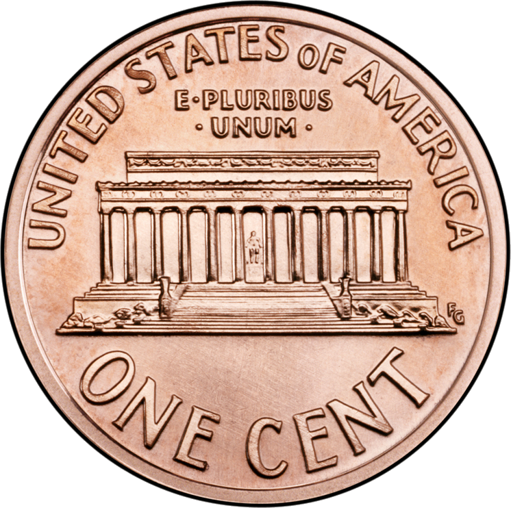 Download Usd 1 Cent - Penny Png - Full Size PNG Image - PNGkit