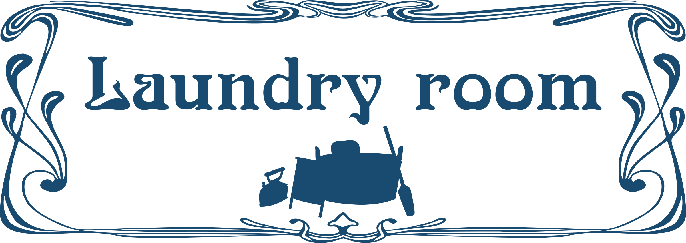 Download This Free Icons Png Design Of Laundry Room Door Sign - Full ...