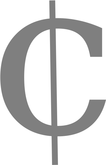 Download 10 Cents Cliparts - Cent Sign Clipart - Full Size PNG Image ...