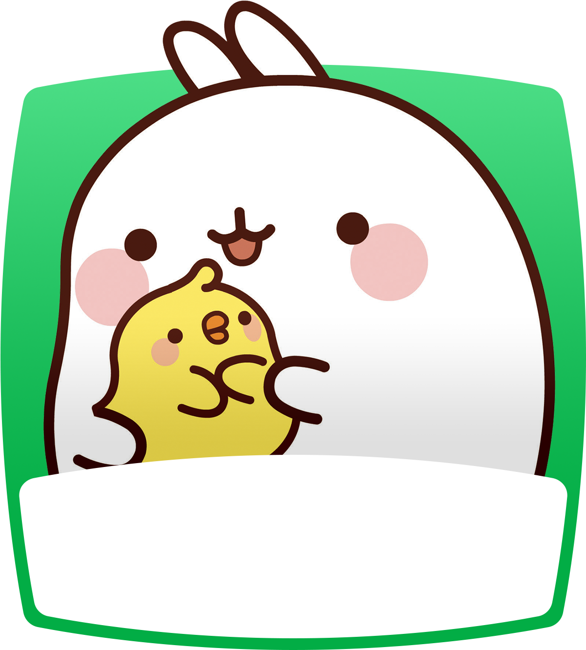 Download Molang And Piu Piu (molang) [book] - Full Size PNG Image - PNGkit