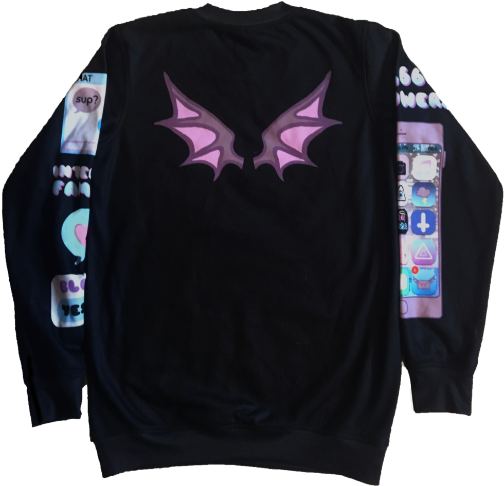 Download Mori Sweater Back Transp Bg - Mickey Mouse - Full Size PNG ...