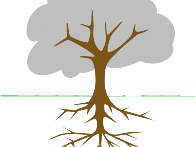 Download Cartoon Tree Roots - Tree Clip Art - Full Size PNG Image - PNGkit