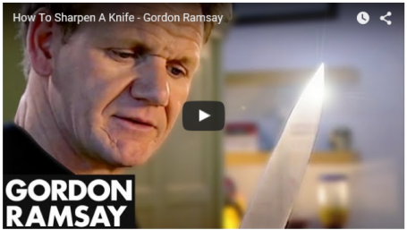 Download Transparent Popular Ads - Sharpen A Knife Gordon Ramsay - PNGkit
