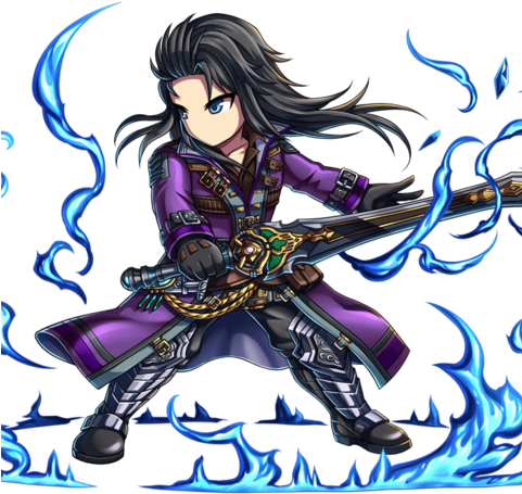 Download Lasswell And Purple Lightning - Ffbe ラスウェル - Full Size PNG ...