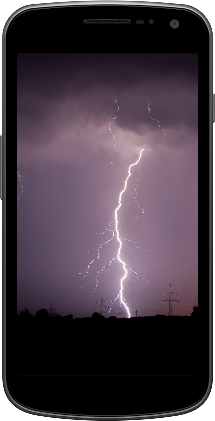 Download Galaxy Nexus Light - Lightning - Full Size PNG Image - PNGkit