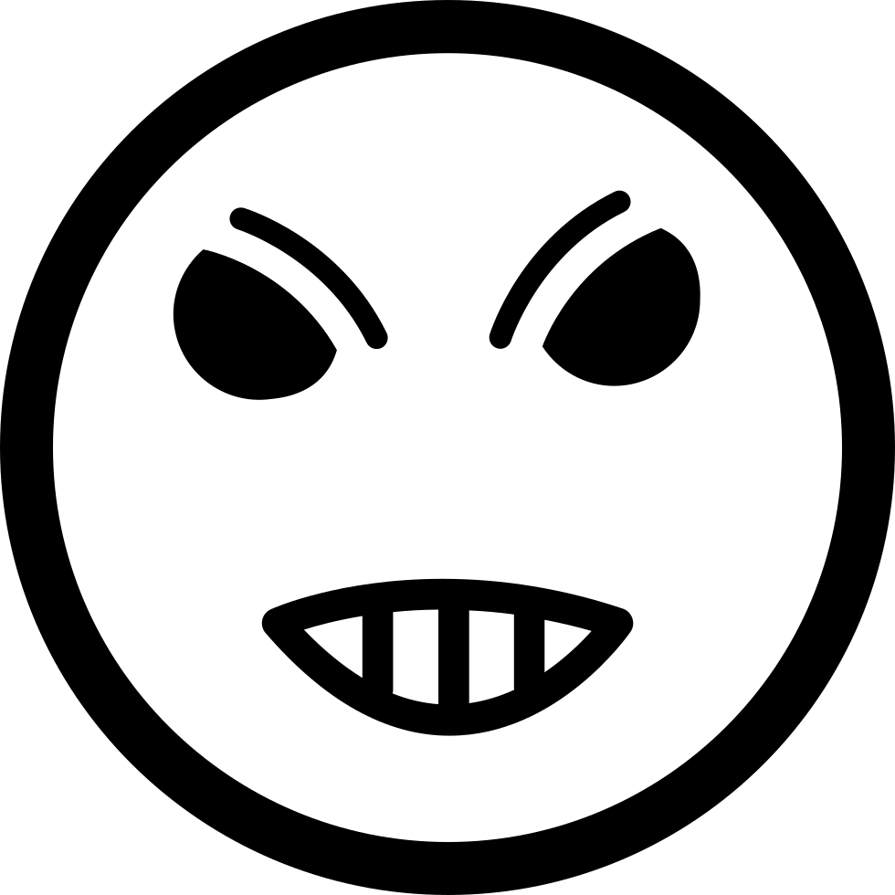 Download Angry Emoticon Comments - Emoticon - Full Size PNG Image - PNGkit