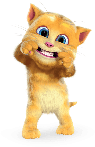 Download Characters Ginger21 - Talking Tom And Friends Ginger - Full ...