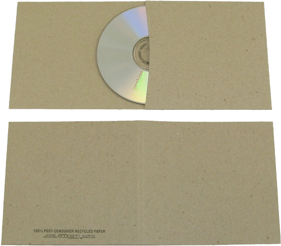 Download Recycled Cd Case/folder - Paper Cd Case - Full Size PNG Image ...