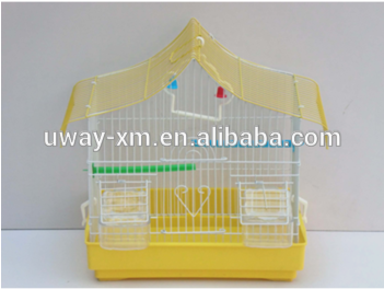 Download Triangle Roof Metal Bird Cage - Cage - Full Size PNG Image ...