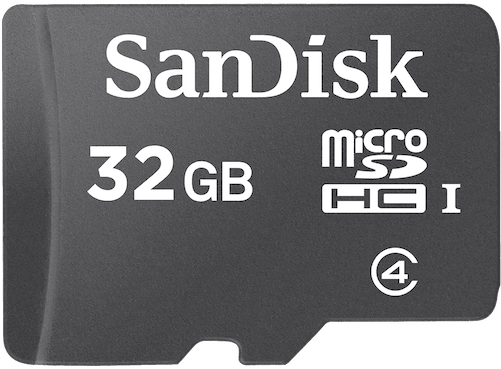 Download Sandisk 32gb Class 4 Microsd Card - Micro Sd Sandisk 8gb ...