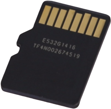 Download Sd Card Back Clipped Rev - Micro Sd Samsung - Full Size PNG ...