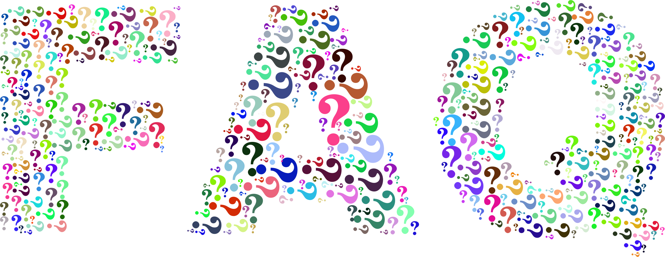 Download This Free Icons Png Design Of Prismatic Faq Word Cloud - Full ...