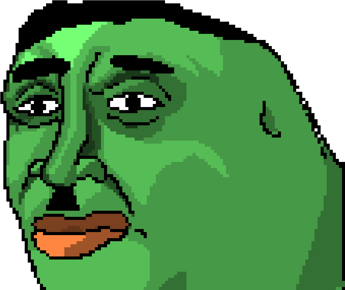 Download Hitler Pepe - Hitler Pixel Art - Full Size PNG Image - PNGkit