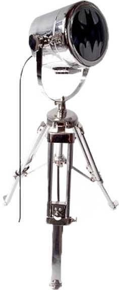 Download Bat Signal Tripod Spotlight - Batman - Full Size PNG Image ...