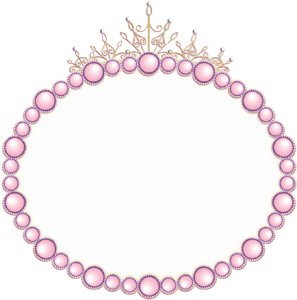 Pink Princess Frame Png