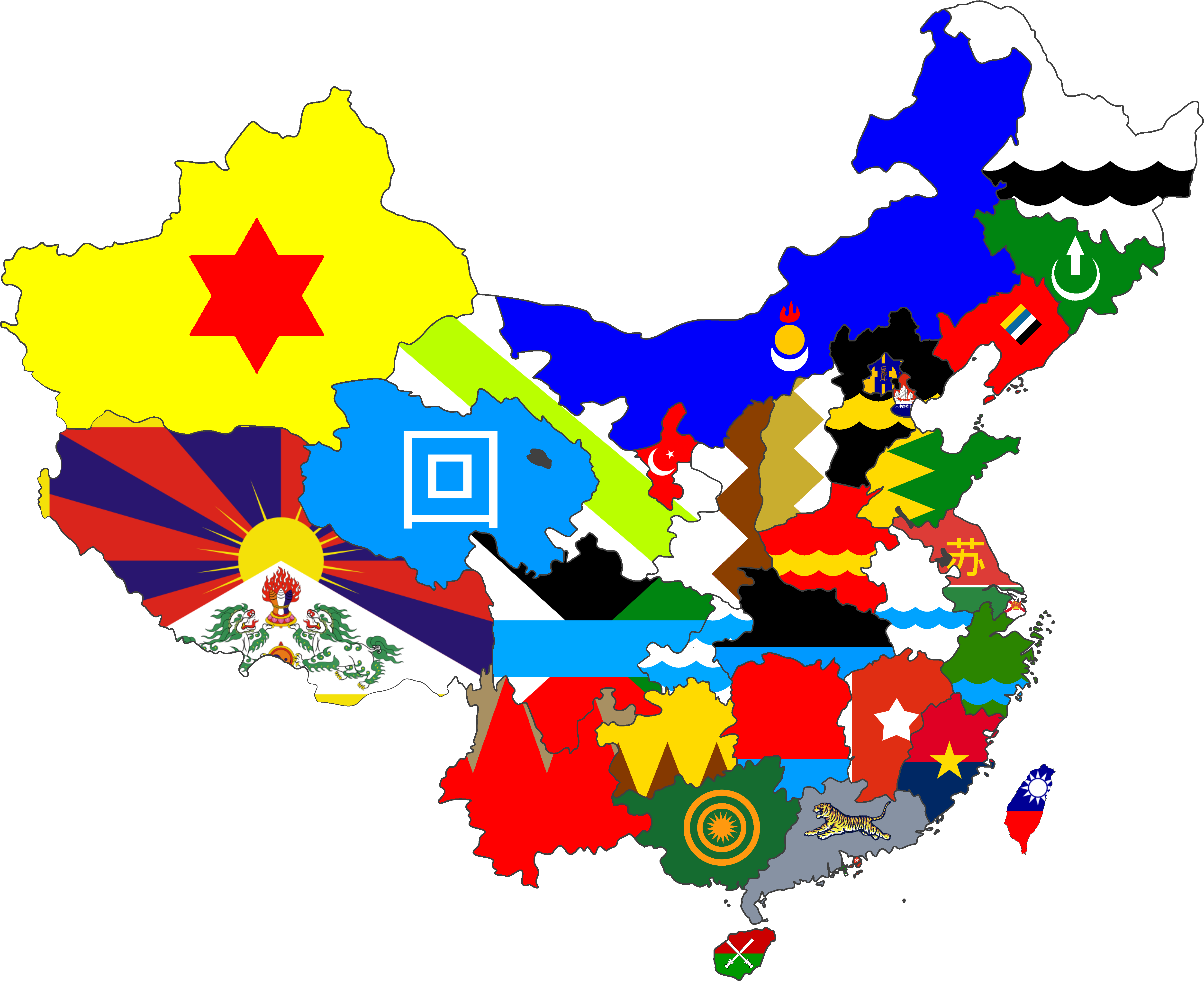 Download Flag Map For Of - Total Fertility Rate By Province China ...