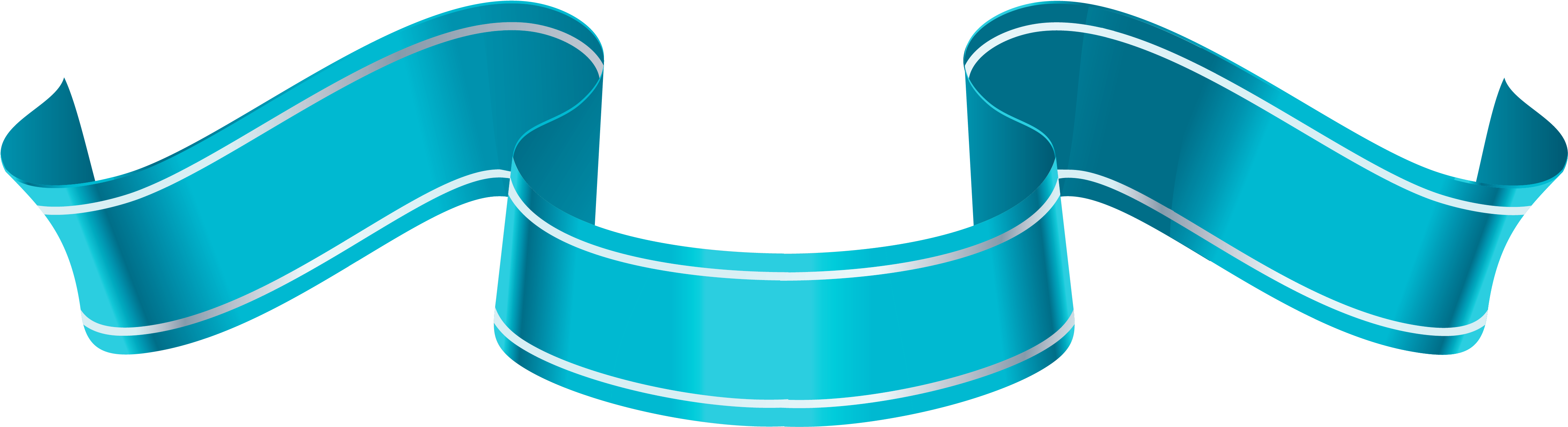 Download Sky Blue Banner Clipart - Sky Blue Ribbon Png - Full Size PNG ...